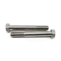 China ISO4014 GB5782 A4-80 High Strength Stainless Steel Hex Head Screws Hex Bolts Half Thread for sale
