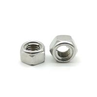 China GB 6184 Stainless Steel Metric Nuts Spring Stop Metal Insert Lock Nuts for sale