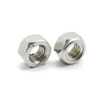 China GB 6184 Stainless Steel Metric Nuts Spring Stop Metal Insert Lock Nuts for sale