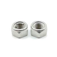 China GB 6184 Stainless Steel Metric Nuts Spring Stop Metal Insert Lock Nuts for sale