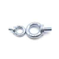 China DIN 580 Zinc Plated Bolts And Nuts Steel Lifting Eye Bolts Class 4 for sale