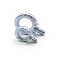 China DIN 580 Zinc Plated Bolts And Nuts Steel Lifting Eye Bolts Class 4 for sale