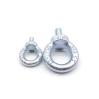 China DIN 580 Zinc Plated Bolts And Nuts Steel Lifting Eye Bolts Class 4 for sale