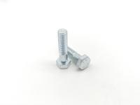 China DIN 931 Partial Hex Head Cap Bolt Grade 8.8 Zinc Plated Bolts for sale