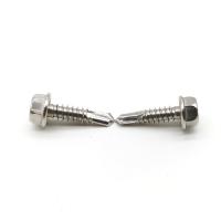 China DIN7504K Self Tapping Stainless Steel Screws For Metal 316 Hex Washer Head for sale