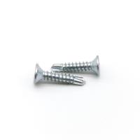 China Phillips Zinc Coated Self Tapping Screws Self Drilling Screws Pan Head #2 Point Steel for sale