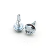 China Hexagon Head Self Tapping Screws For Metal Buildings DIN 7504K ST4.8 for sale