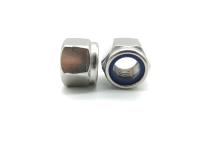 China DIN982 A4-80 m8 Nylon Insert Lock Nut Specifications Stainless Steel 316L for sale