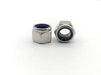 China DIN982 A4-80 m8 Nylon Insert Lock Nut Specifications Stainless Steel 316L for sale