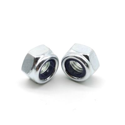 China M6 M5 M4 Nylon Lock Nut Metric DIN 985 Low Profile Hexagon Lock Nut for sale