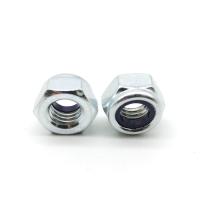 China M6 M5 M4 Nylon Lock Nut Metric DIN 985 Low Profile Hexagon Lock Nut for sale
