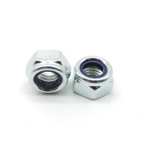 China M6 M5 M4 Nylon Lock Nut Metric DIN 985 Low Profile Hexagon Lock Nut for sale