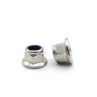 China M12 Nylon Insert Lock Nuts DIN 6926 A4-80 316L Stainless Steel Hex Flange Nut for sale