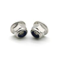 China M12 Nylon Insert Lock Nuts DIN 6926 A4-80 316L Stainless Steel Hex Flange Nut for sale