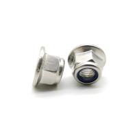 China M12 Nylon Insert Lock Nuts DIN 6926 A4-80 316L Stainless Steel Hex Flange Nut for sale