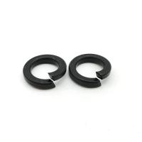 China ASME B18.21.1 Regular Helical Spring Lock Washers Split Lock Washers Black Oxide for sale
