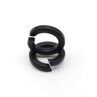 China ASME B18.21.1 Regular Helical Spring Lock Washers Split Lock Washers Black Oxide for sale