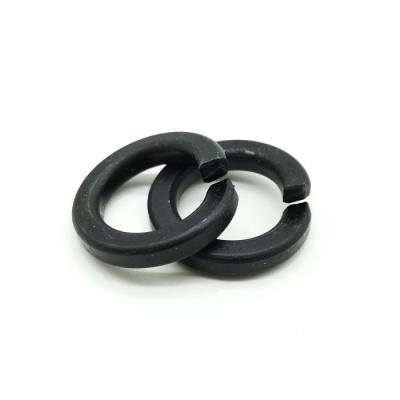 China ASME B18.21.1 Regular Helical Spring Lock Washers Split Lock Washers Black Oxide for sale