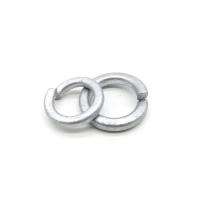 China HDG Spring Steel Washers Hot Dip Galvanized Split Lock Washers GB93 for sale
