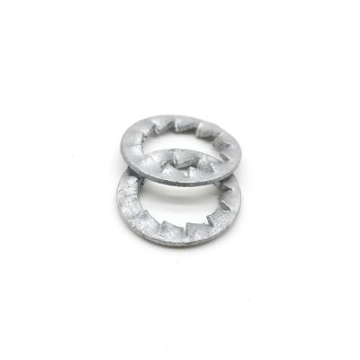 China Hot Dip Galvanized Internal tooth Serrated Lock Washer Din 6798 J for sale