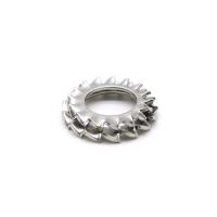 China DIN6798 Type A Spring Steel Washers Stainless Steel 304 Serrated External Tooth Lock Washer for sale