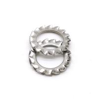 China DIN6798 Type A Spring Steel Washers Stainless Steel 304 Serrated External Tooth Lock Washer for sale