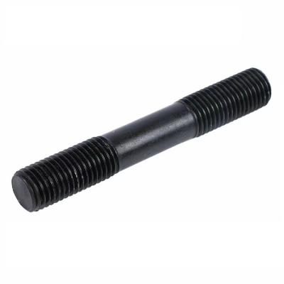 China Black Oxide m8 80mm Double End Stud Threaded Rod Setup Grade 5 Steel for sale