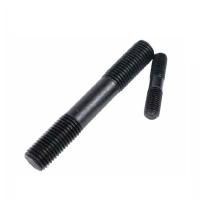 China Black Oxide m8 80mm Double End Stud Threaded Rod Setup Grade 5 Steel for sale