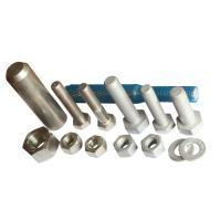 China ASTM A193 Threaded Rod B8M Stud Bolts Carbide Solution Stainless Steel 316 for sale