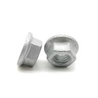 China ISO4161 Metric Grade 8 Serrated Hex Flange Lock Nuts Geomet Steel for sale