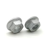 China ISO4161 Metric Grade 8 Serrated Hex Flange Lock Nuts Geomet Steel for sale