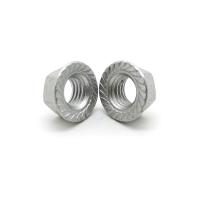 China Dacromet Class 10 Din6923 Hexagon Flange Nut Medium Carbon Steel for sale