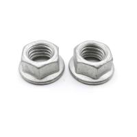 China Dacromet Class 10 Din6923 Hexagon Flange Nut Medium Carbon Steel for sale