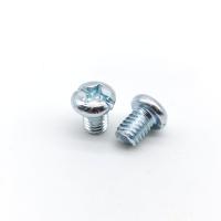 China ASME B18 6.3 Steel Machine Screws Pan Head Combination Phillips Slotted Machine Screws for sale