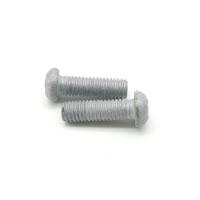 China Hot Dip Galvanized Steel Machine Screws DIN7985 Cross Recessed Pan Head Machine Screw for sale