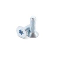China ISO14581 Countersunk Head Screws Alloy Steel Class 10.9 Zinc Plated Torx for sale