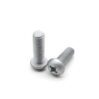 China Zinc Aluminium Flake Coating Cross Recessed Pan Head Screw GB818 ISO7045 for sale