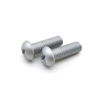 China Zinc Aluminium Flake Coating Cross Recessed Pan Head Screw GB818 ISO7045 for sale