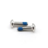 China 304 Stainless Steel Phillips Pan Head Machine Screw DIN 7985 Thread Glue Lock for sale