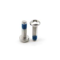 China 304 Stainless Steel Phillips Pan Head Machine Screw DIN 7985 Thread Glue Lock for sale