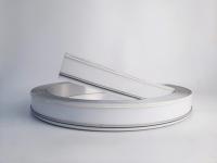 China Aluminum PVC Channel Letter Trim Cap 11cm 12cm Width 30m Roll for Outdoor LED Signage for sale