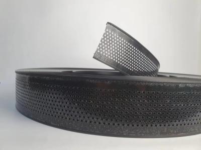 China Black Plastic Aluminum Trim Cap 6cm Wide Hand Bending Channel Letter Trim Cap 50M Roll for sale