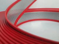 China Aluminum Rubber Trim Cap 68mm 70mm 76mm 93mm Channel Letter Trim Coated Aluminum Coil for sale