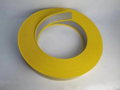 China Yellow Aluminum Channel Letter Trim Cap 0.33mm Thickness 50m Roll Easy Bend for sale