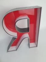 China Aluminum PVC Trimless Channel Letter Coil 30m White Red for LED Signage for sale