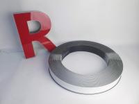 China Aluminum PVC Trimless Channel Letterform Edge 3cm-14cm Width 0.6mm-1.0mm Thickness for sale