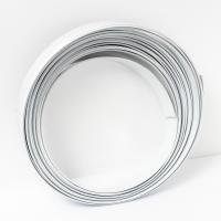 China 0.6mm 1.0mm Fold Edge Channel Letter Coil Coated Aluminum Trim Cap for Signage for sale