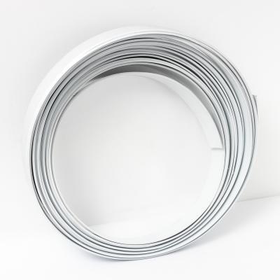 China 0.6mm 1.0mm Fold Edge Channel Letter Coil Coated Aluminum Trim Cap for Signage for sale