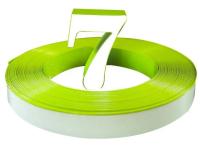 China Chinaron Single Edge Aluminum Channel Letter Trim Cap Roll 100m 0.6mm Silver Gold for sale