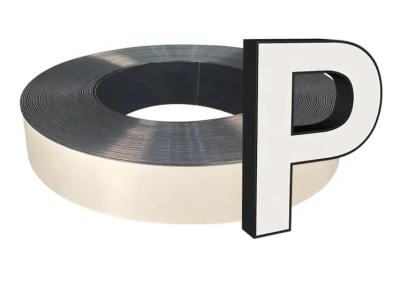 China Chinaron Outdoor Advertising LED Channel Letter Coil 0.6mm 50M Roll Silver for sale